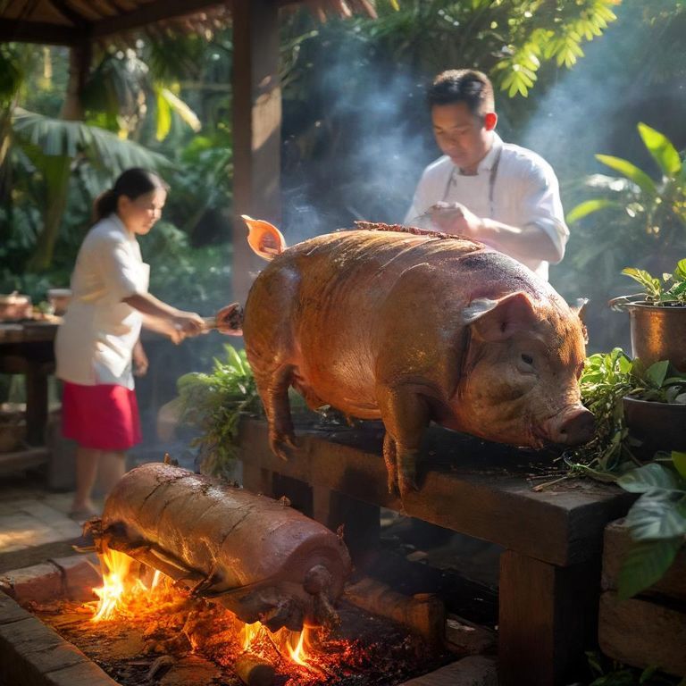 Watch How to cook a lechon video right now in high quality - Childbrides