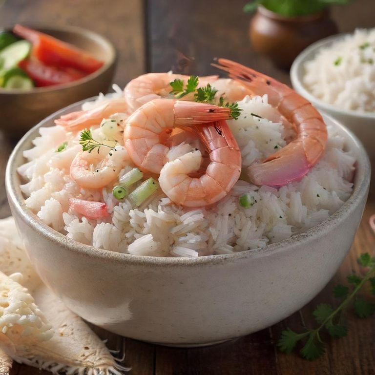 Watch How to cook shrimp with rice video at your convenience - Childbrides